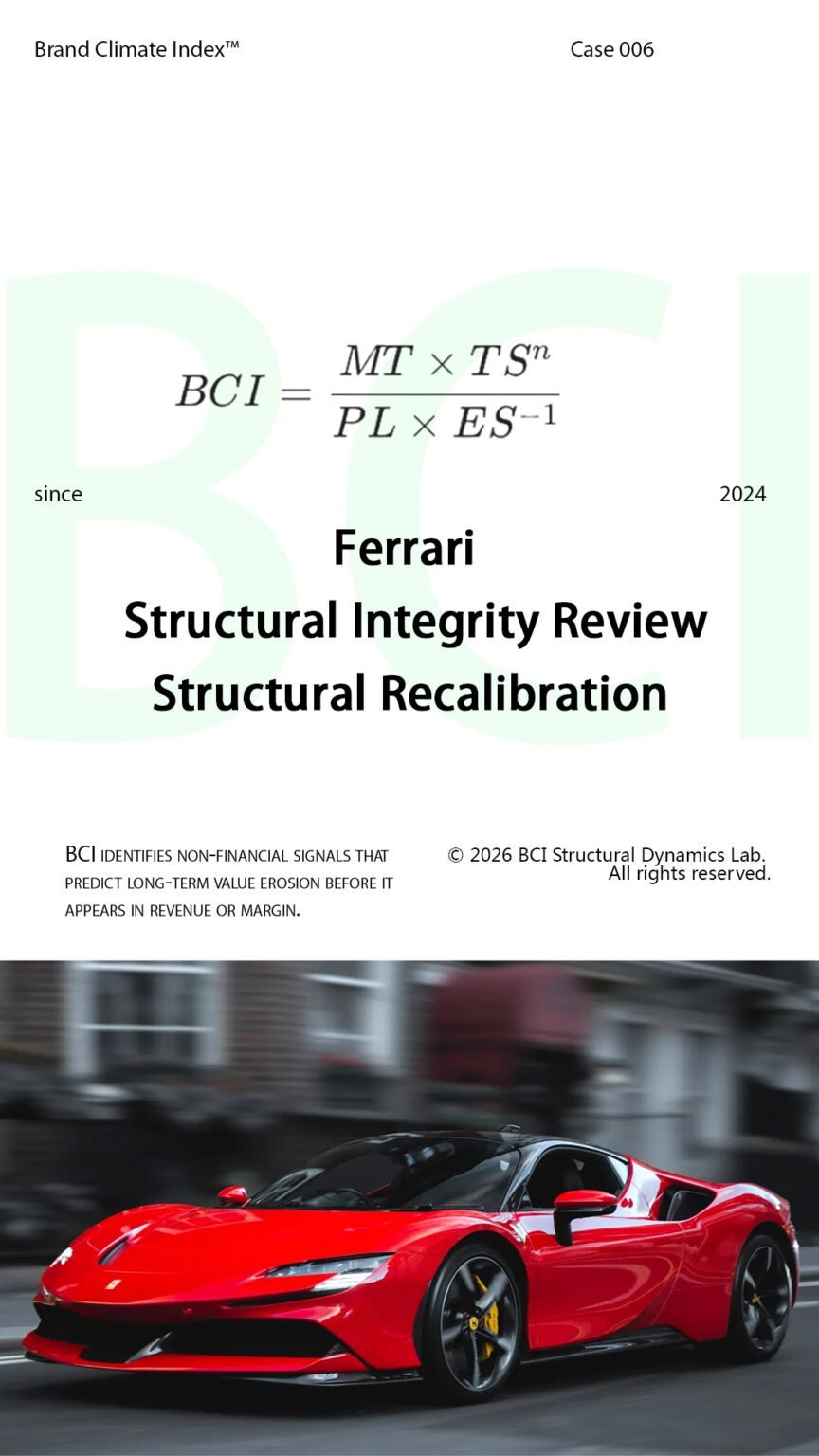 BCI Lab | Structural Governance & Sentimental Asset Analytics